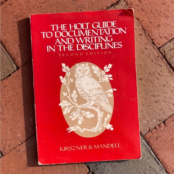 Other | The Holt Guide To Documentation And Writing In The Disciplines Owl Mla Library | Poshmark